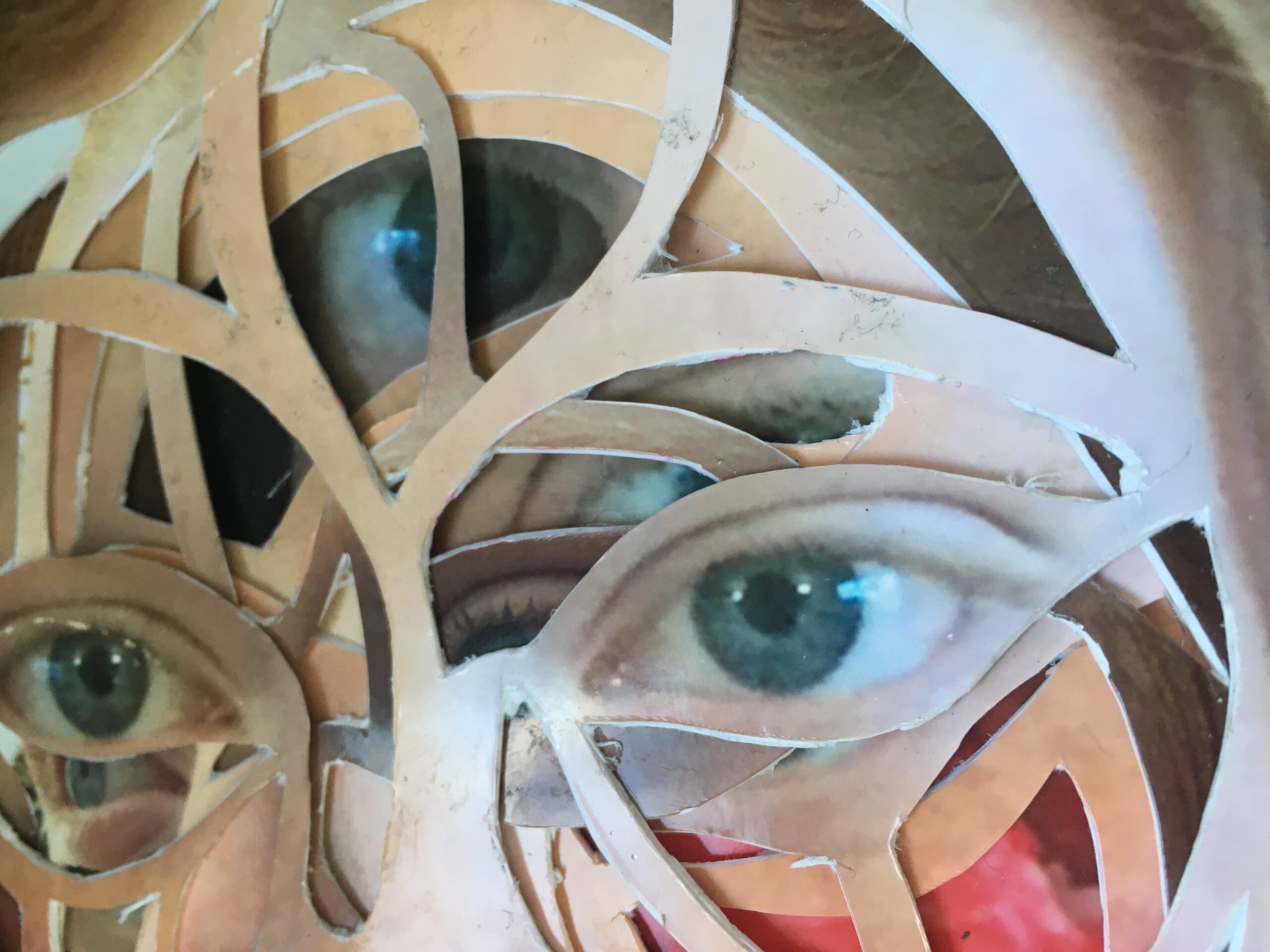 The creation of sculptural forms and textile media by Alex Coyle